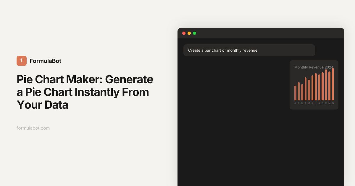 Pie Chart Maker: Generate a Pie Chart Instantly From Your Data ...